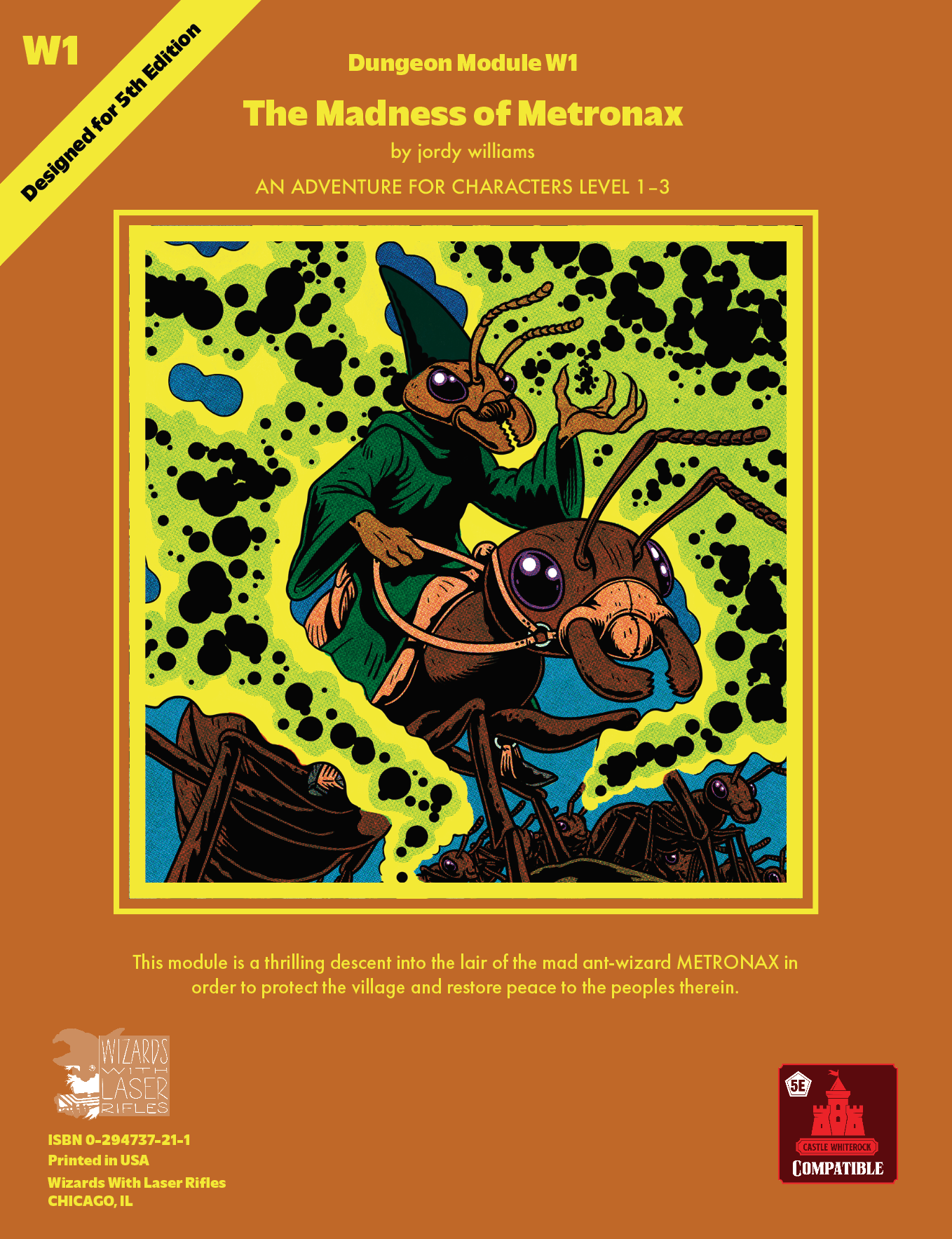The Madness of Metronax for DCC and 5e Project Update: Excitement and ...