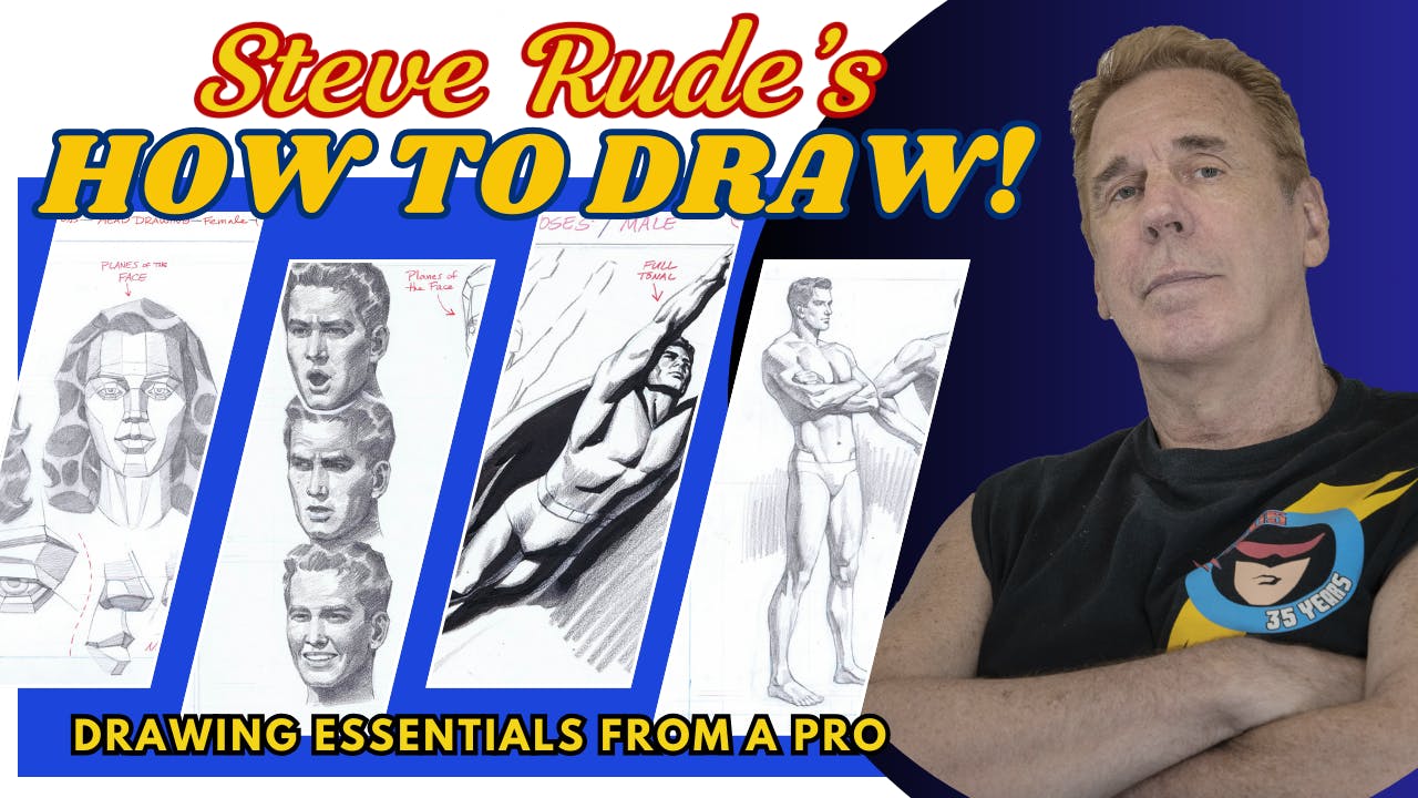 Steve Rude's "How to Draw Figures: Drawing Essentials from a Comic Book ...