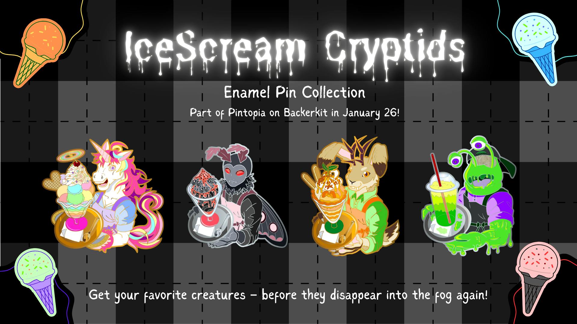 Project Update: ️ IceScream Cryptids – 4# Update! - Banner & Banner ...