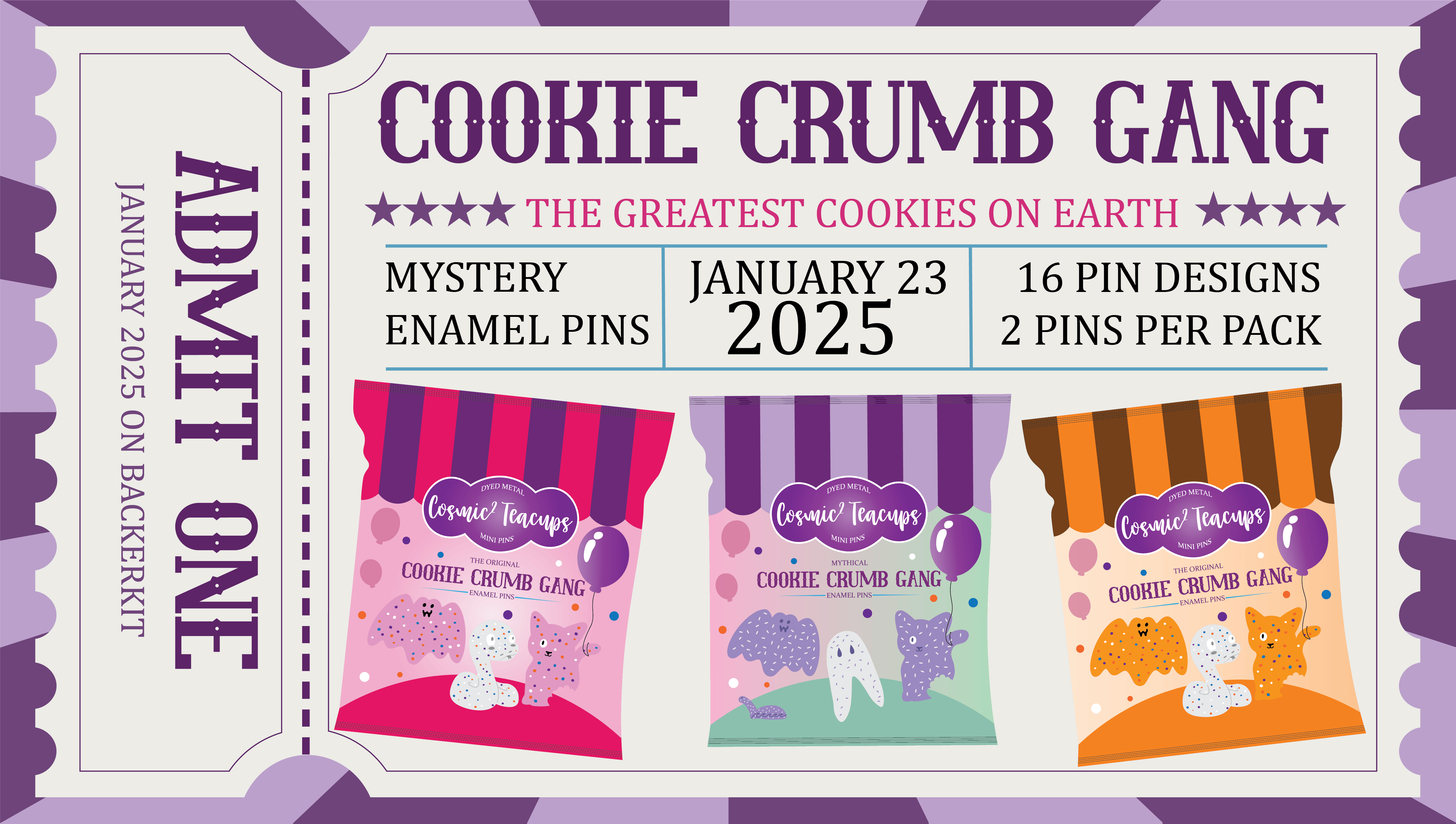 Launch Party | Cookie Crumb Gang - BackerKit