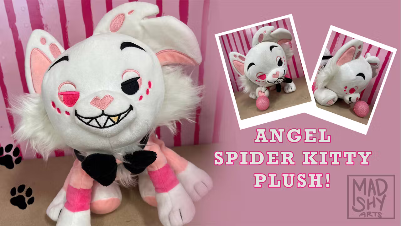 Angel Spider Kitty Plush Project Update: Awaiting Shipping Rates to be ...