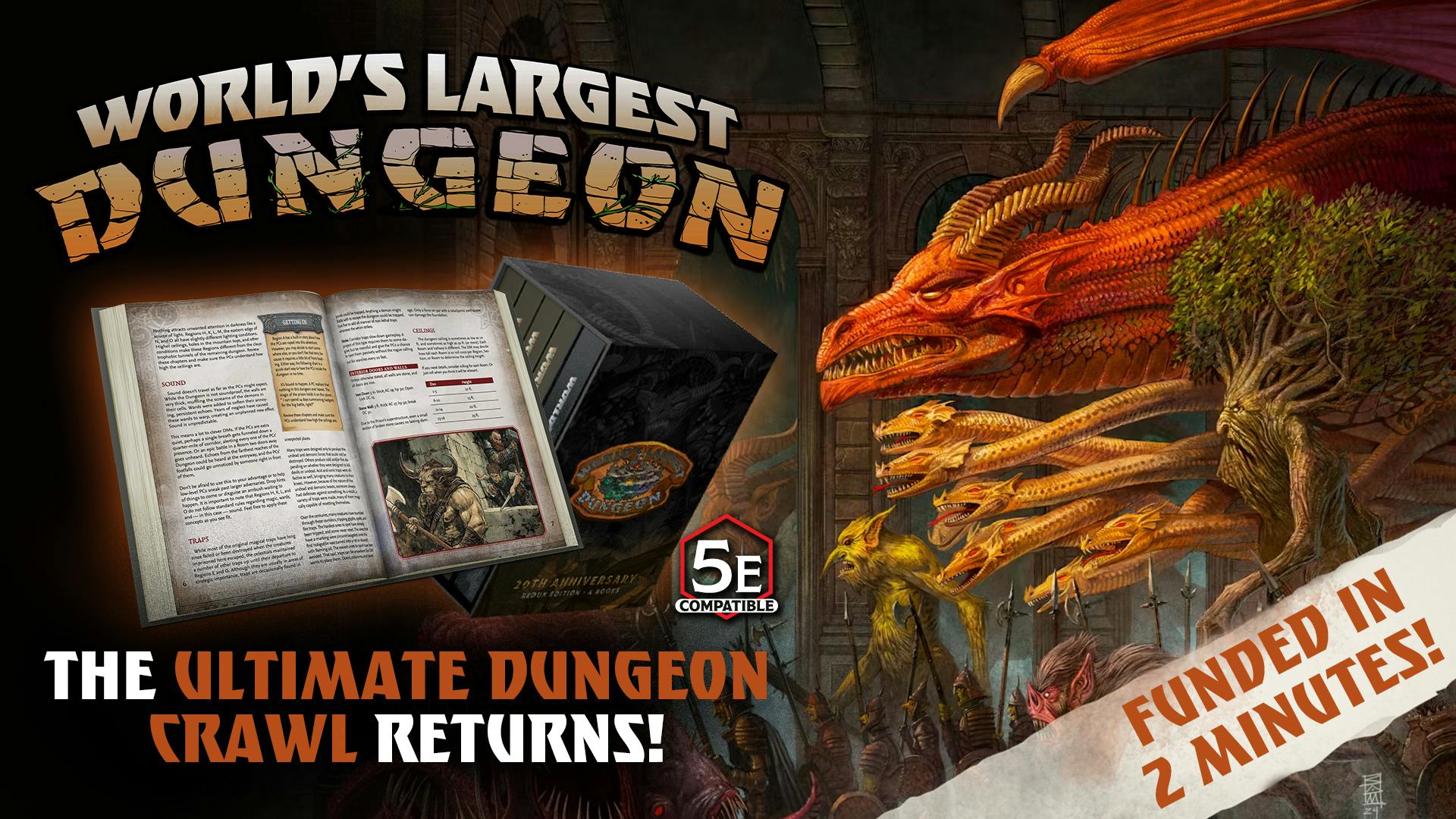 Launch Party | The World's Largest Dungeon - BackerKit