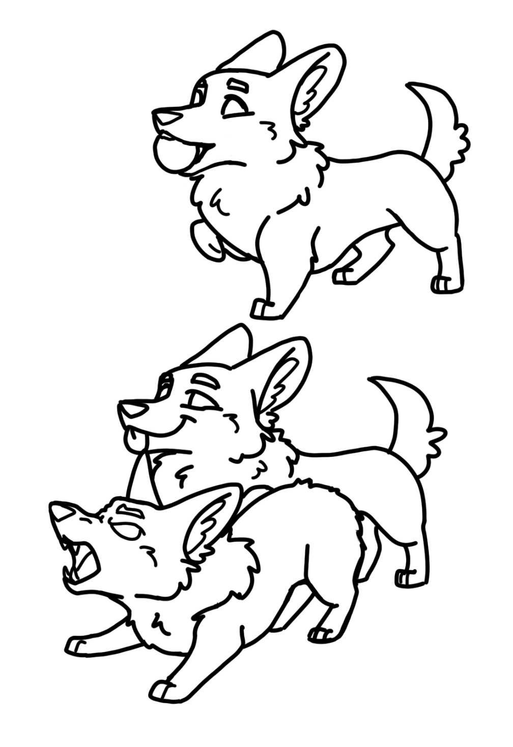 Piles of Plush - Toby Keychain Edition Project Update: Corgi Stickers ...