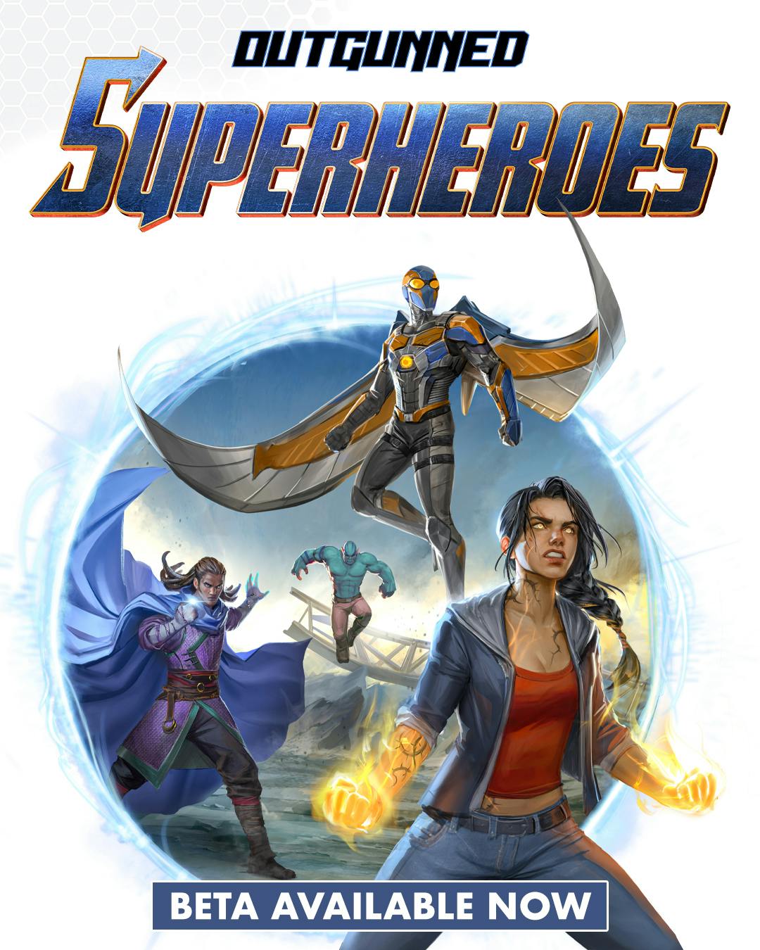 Outgunned Superheroes Project Update: BETA PDF RELEASE! - BackerKit