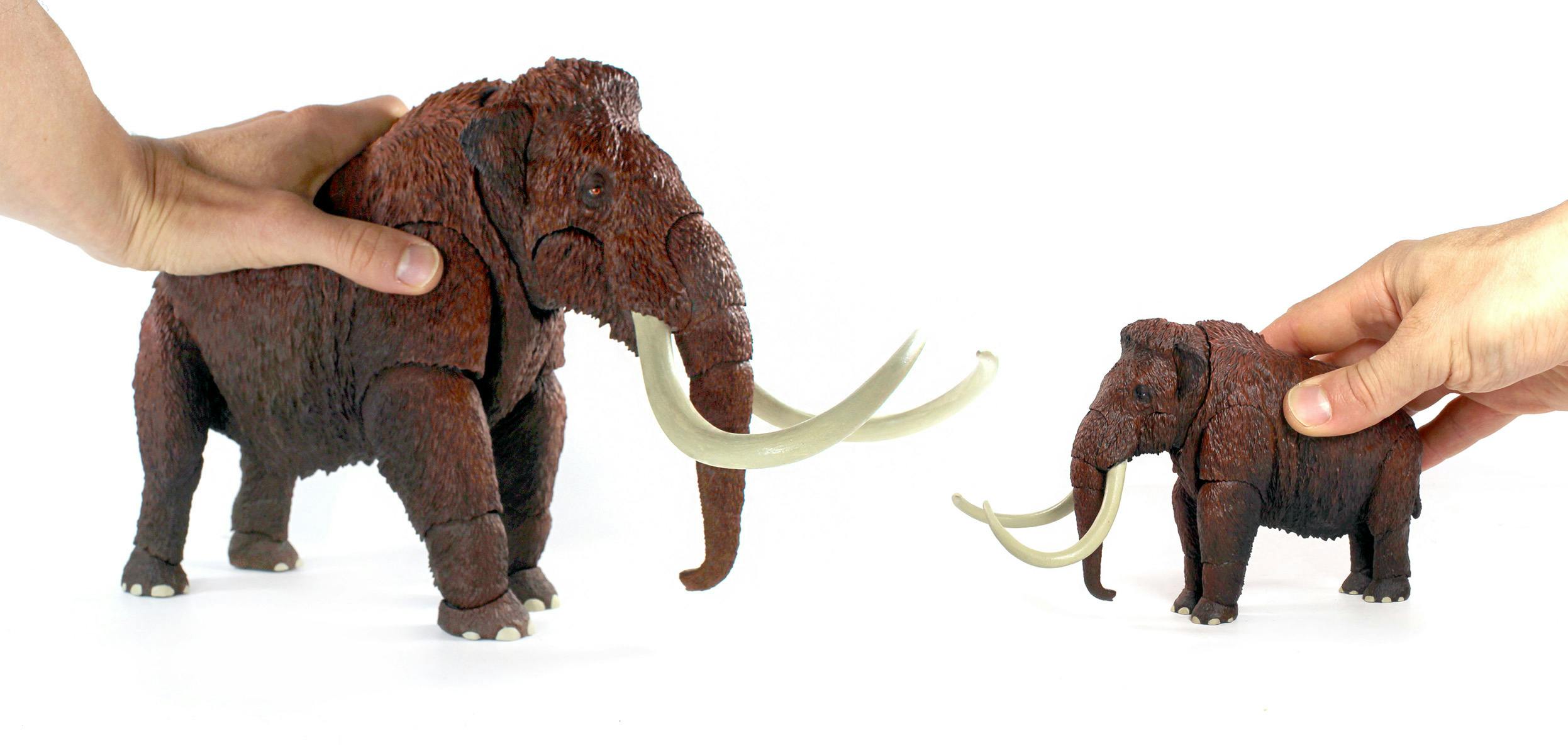 Eons Realistic Articulated Wooly Mammoth Figures Project Update: 1/35th ...