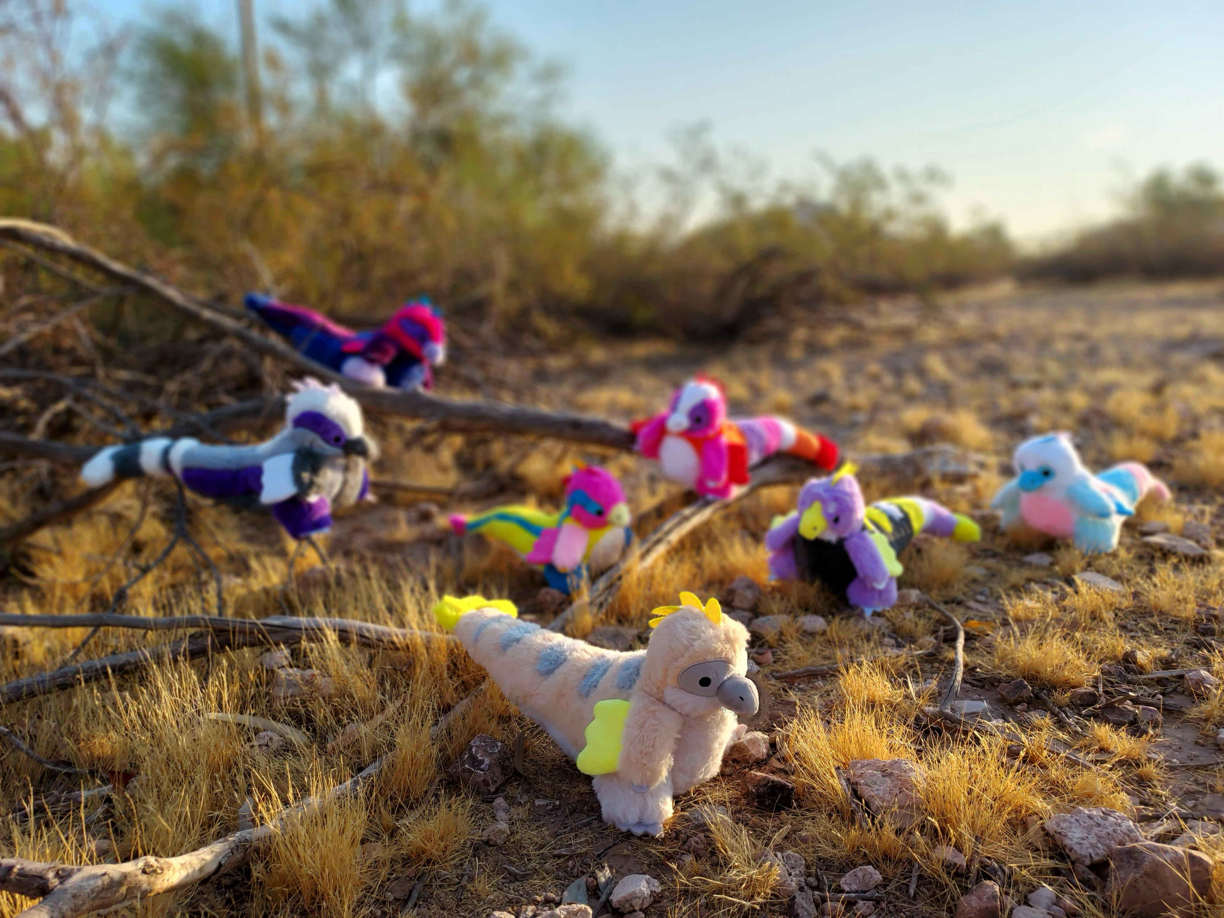 Rainbow Raptor Bakery - Colorful Dinosaur Plushies & Pins Project ...