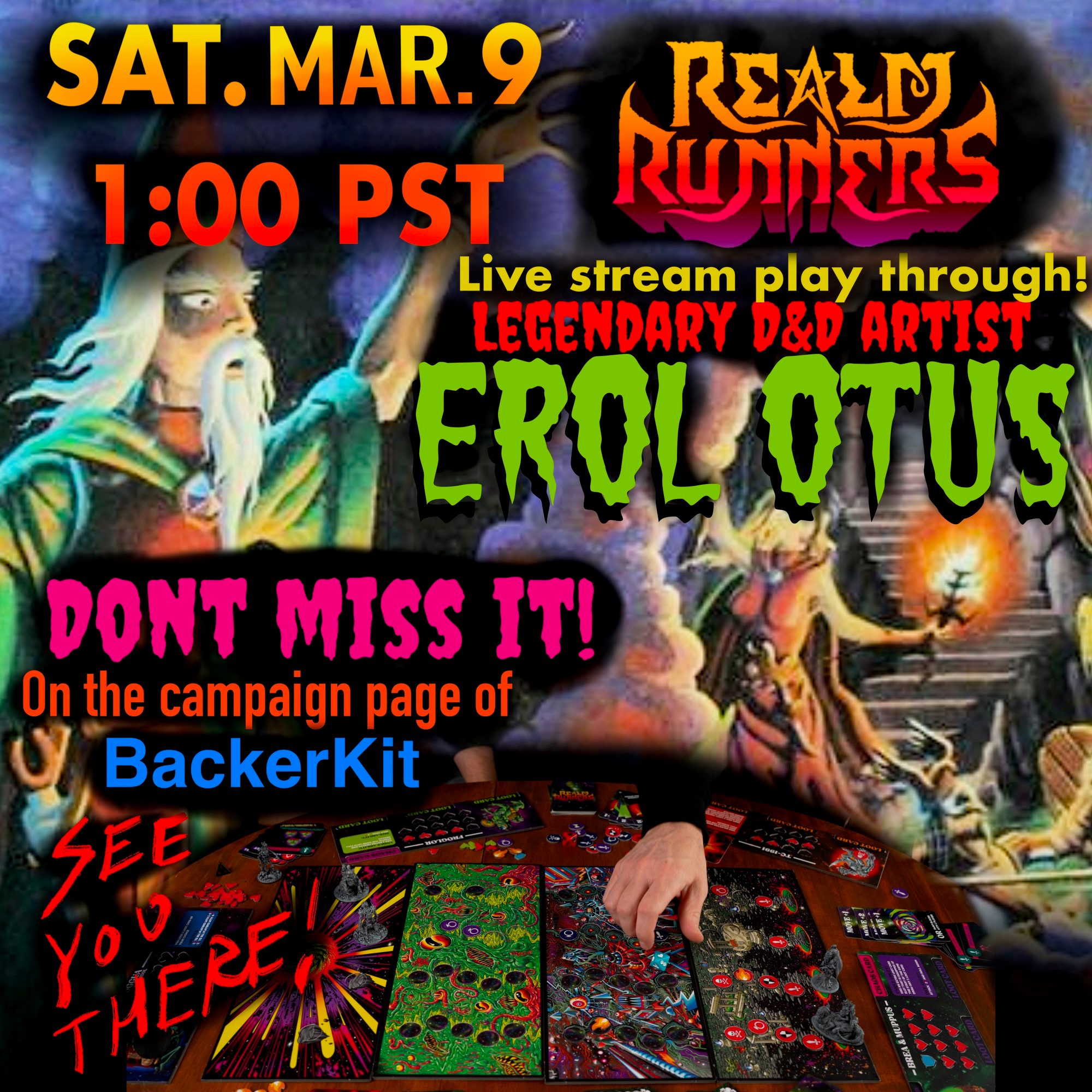 Realm Runners Project Update: 📼 Playing Realm Runners LIVE Saturday 1PM ...