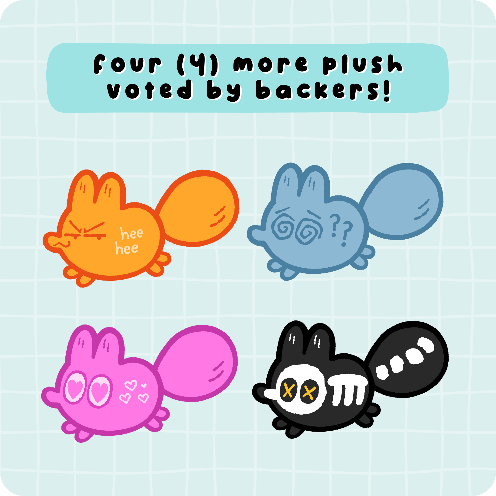 Smol Feelings - Mood Plush Keychains by Anxiety Fox! Project Update: Backer Voted Designs ...