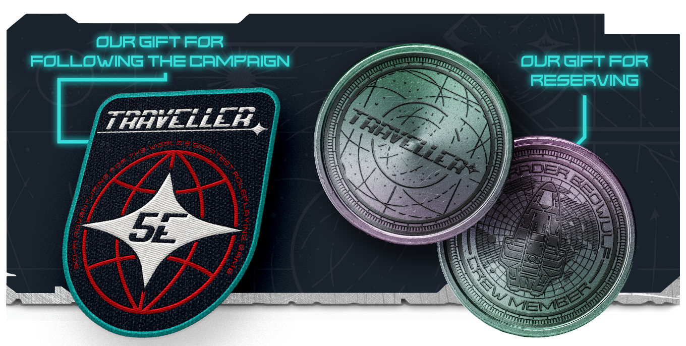 Traveller 5e Project Update: 🚀 Reserve Your Pledge & Get the Traveller ...