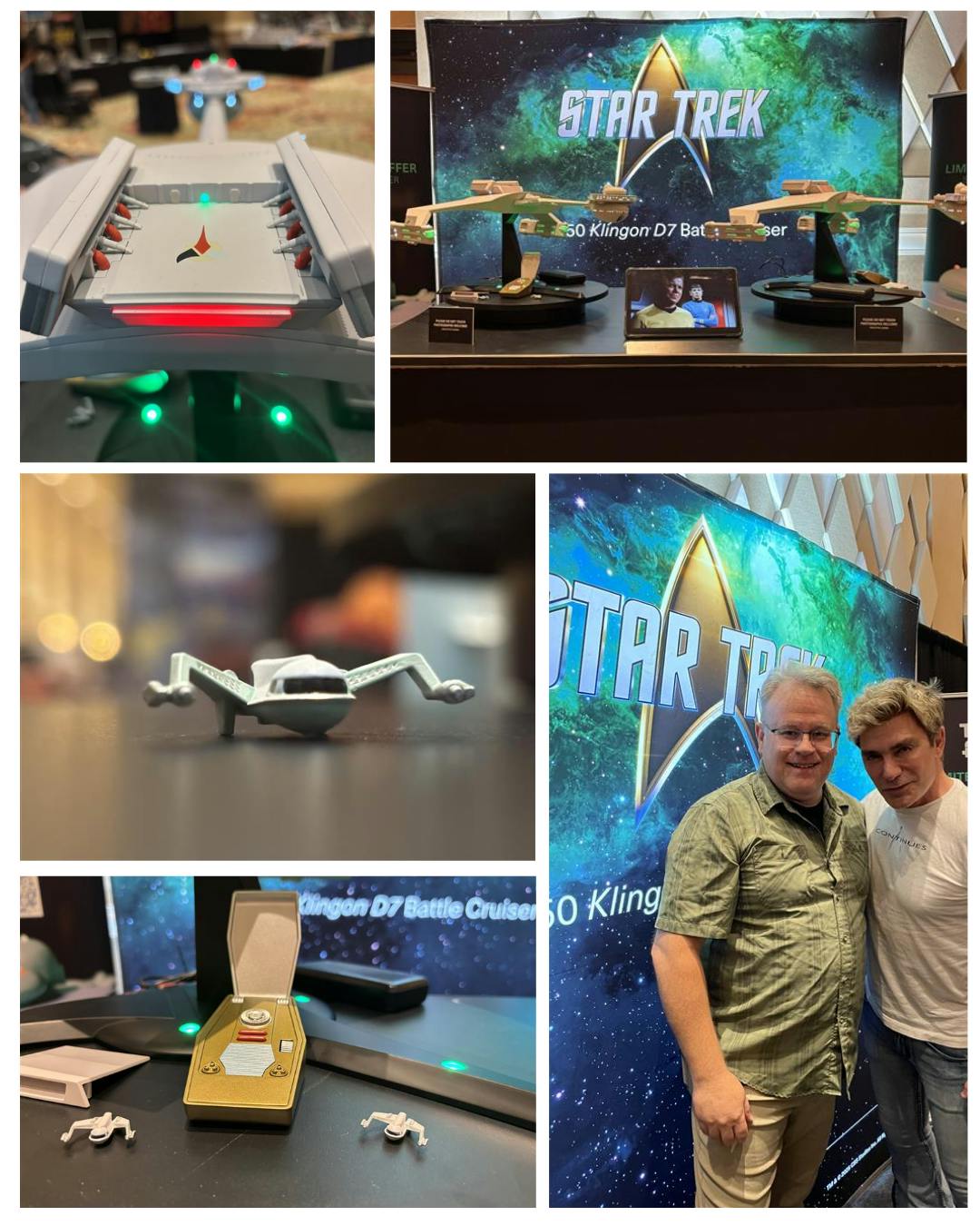 Honor the Empire with the TOMY+ 1:350 KLINGON D7 Battle Cruiser Replica ...