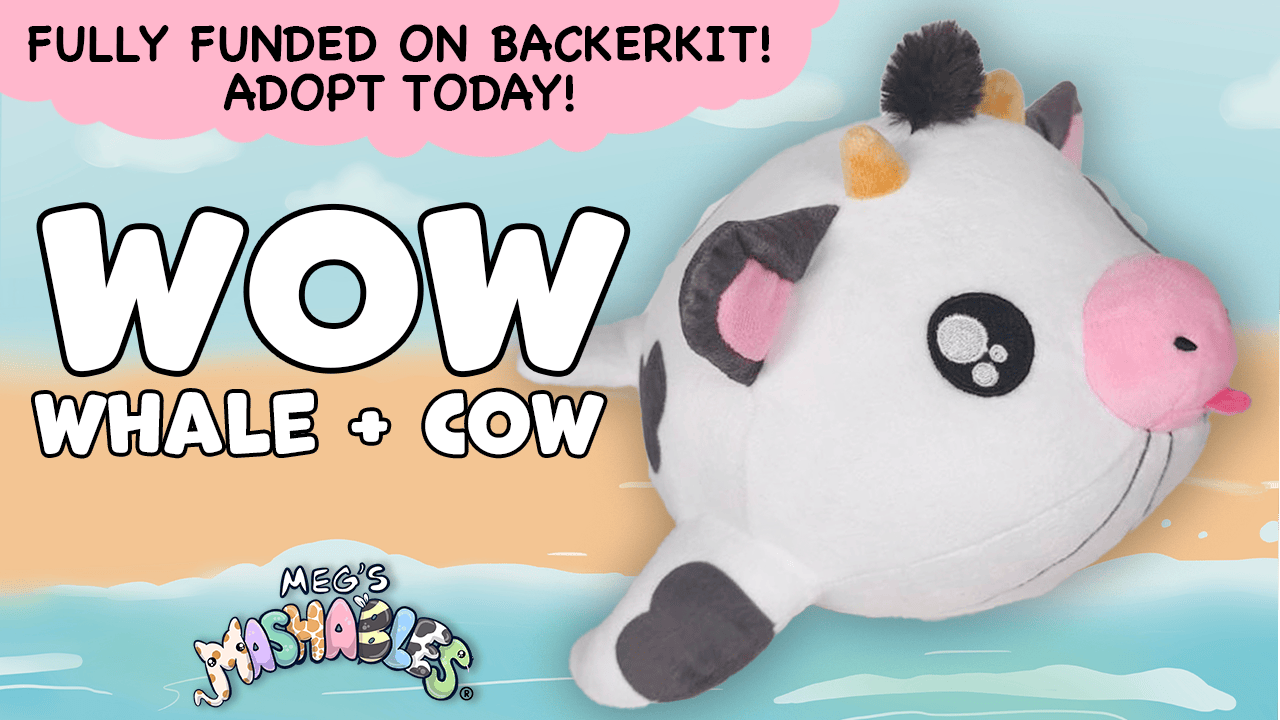 WOW: Whale/Cow Plushie - BackerKit