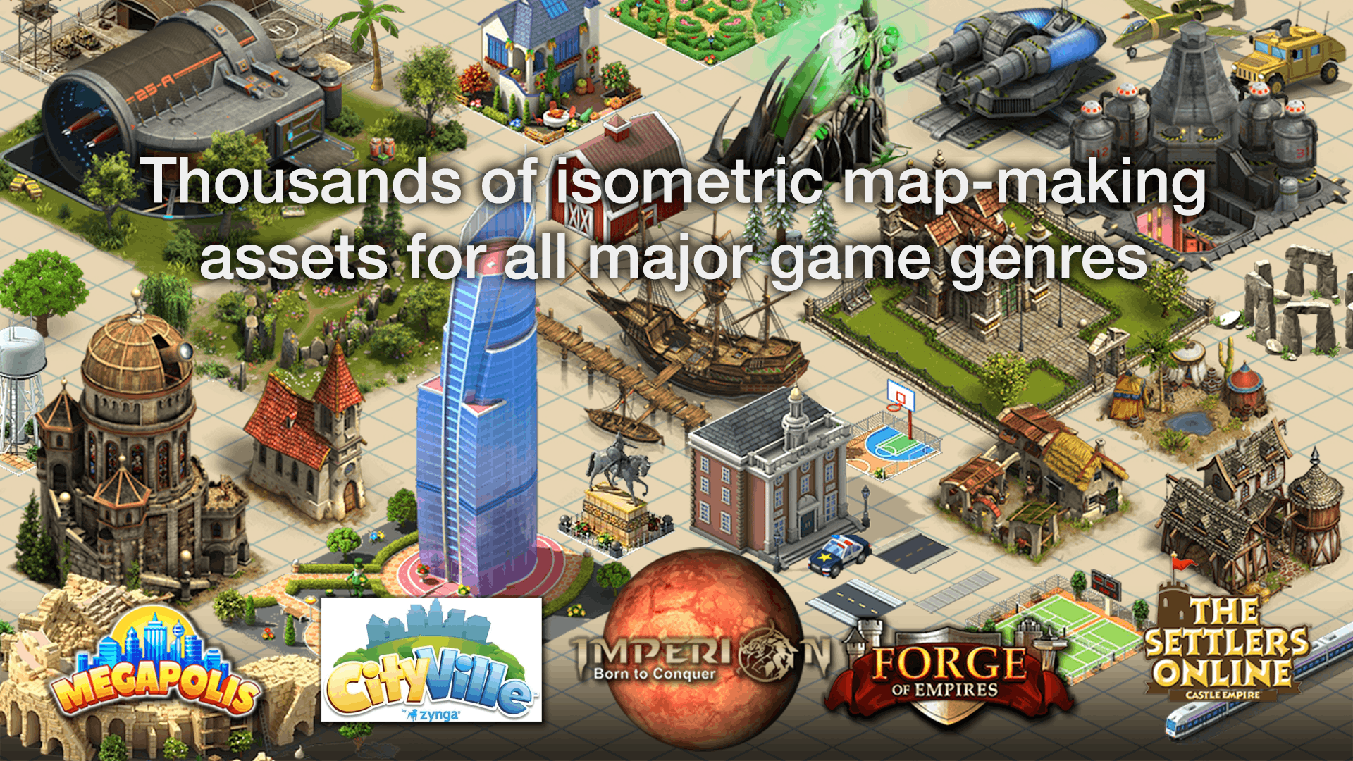 App to download a trove of isometric mapping assets - BackerKit