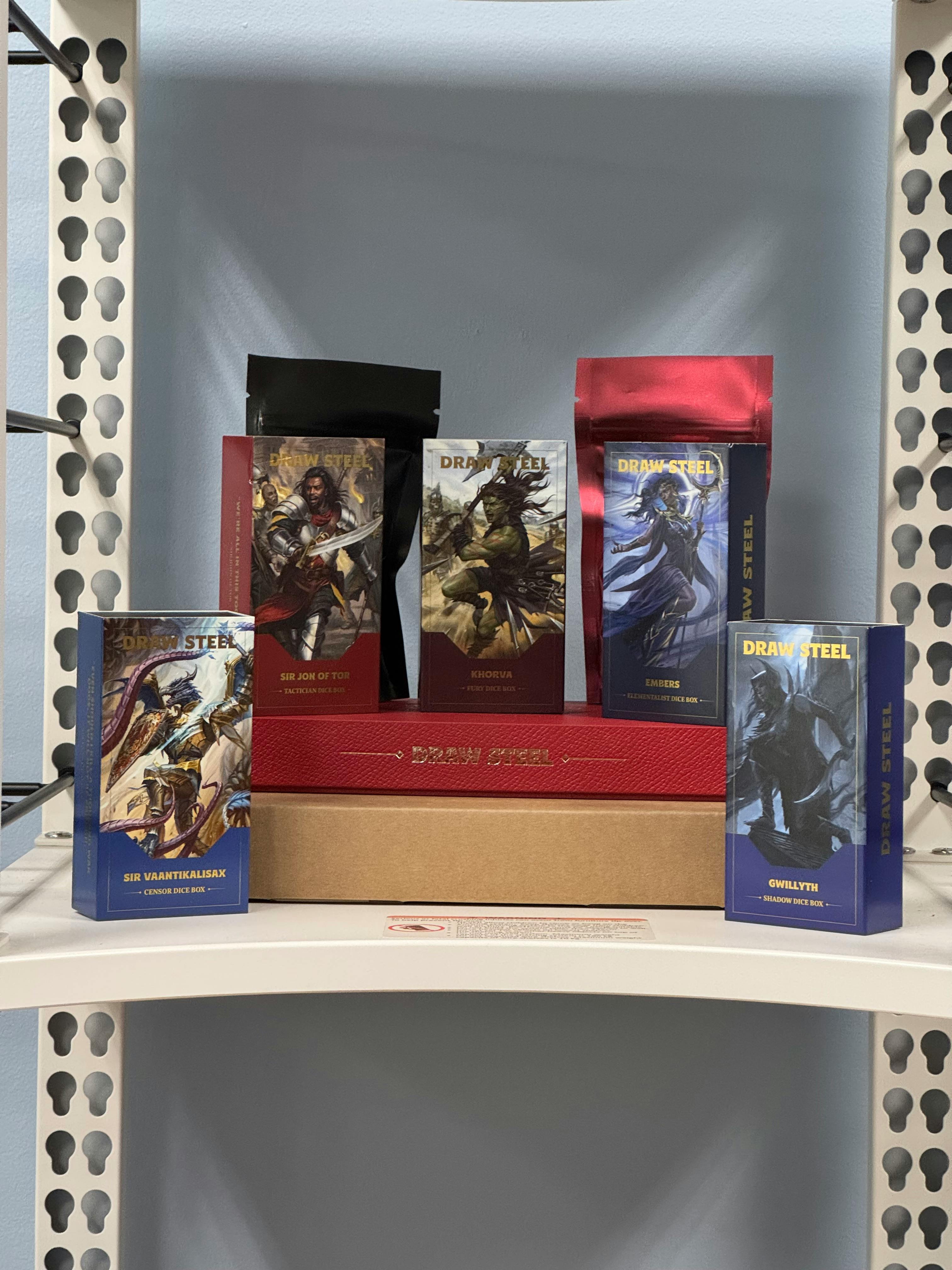 Draw Steel, Roll Power, DICE! Project Update: Shipping Update #2 ...