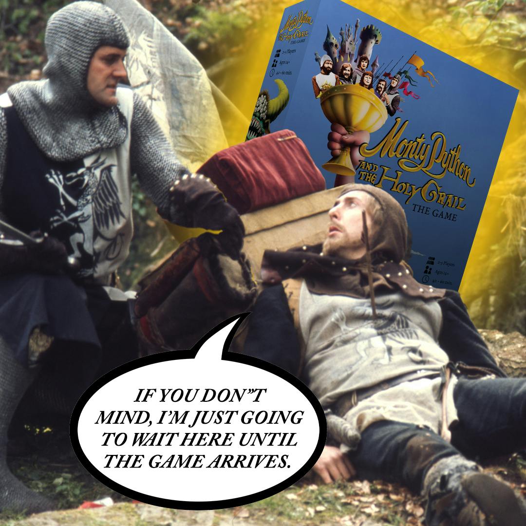 MONTY PYTHON and the HOLY GRAIL board game Project Update: Thank You ...