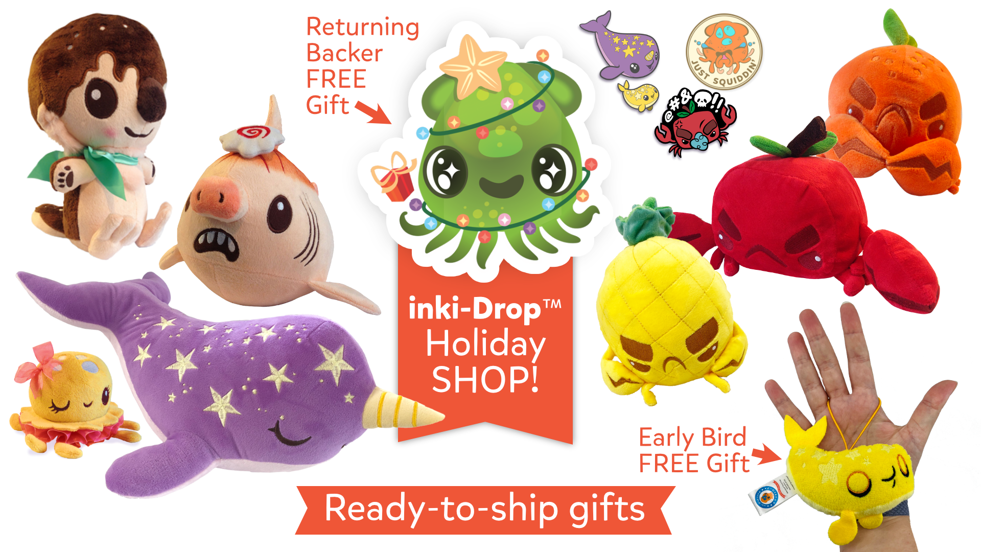 inki-Drop Holiday Pop-Up Shop - BackerKit