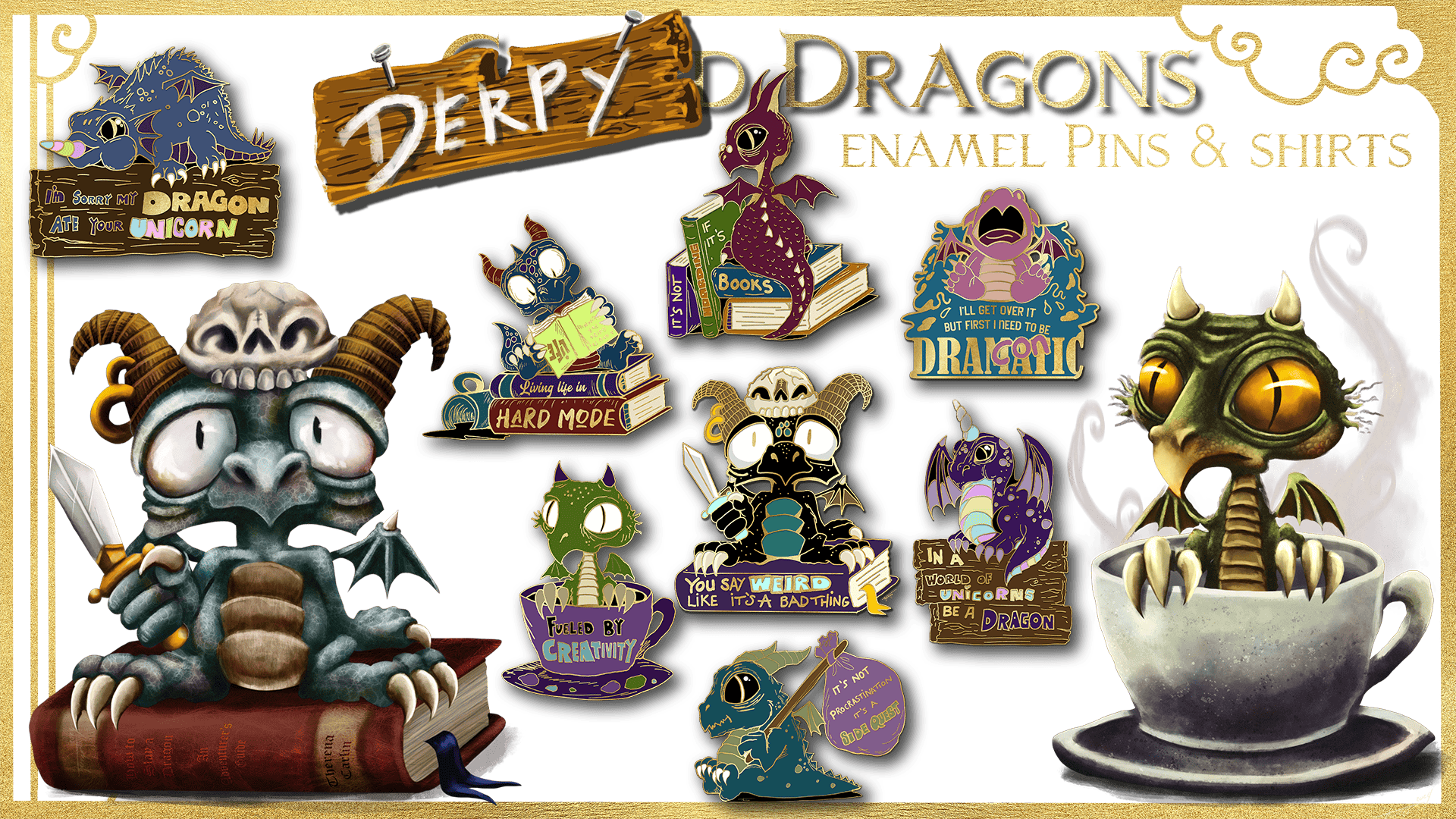 Derpy Dragons - BackerKit