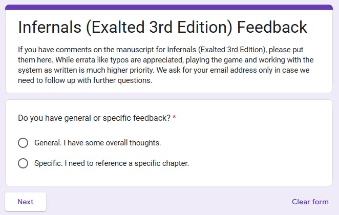 Infernals: Crowned by Hellfire for the Exalted 3E RPG Project Update ...