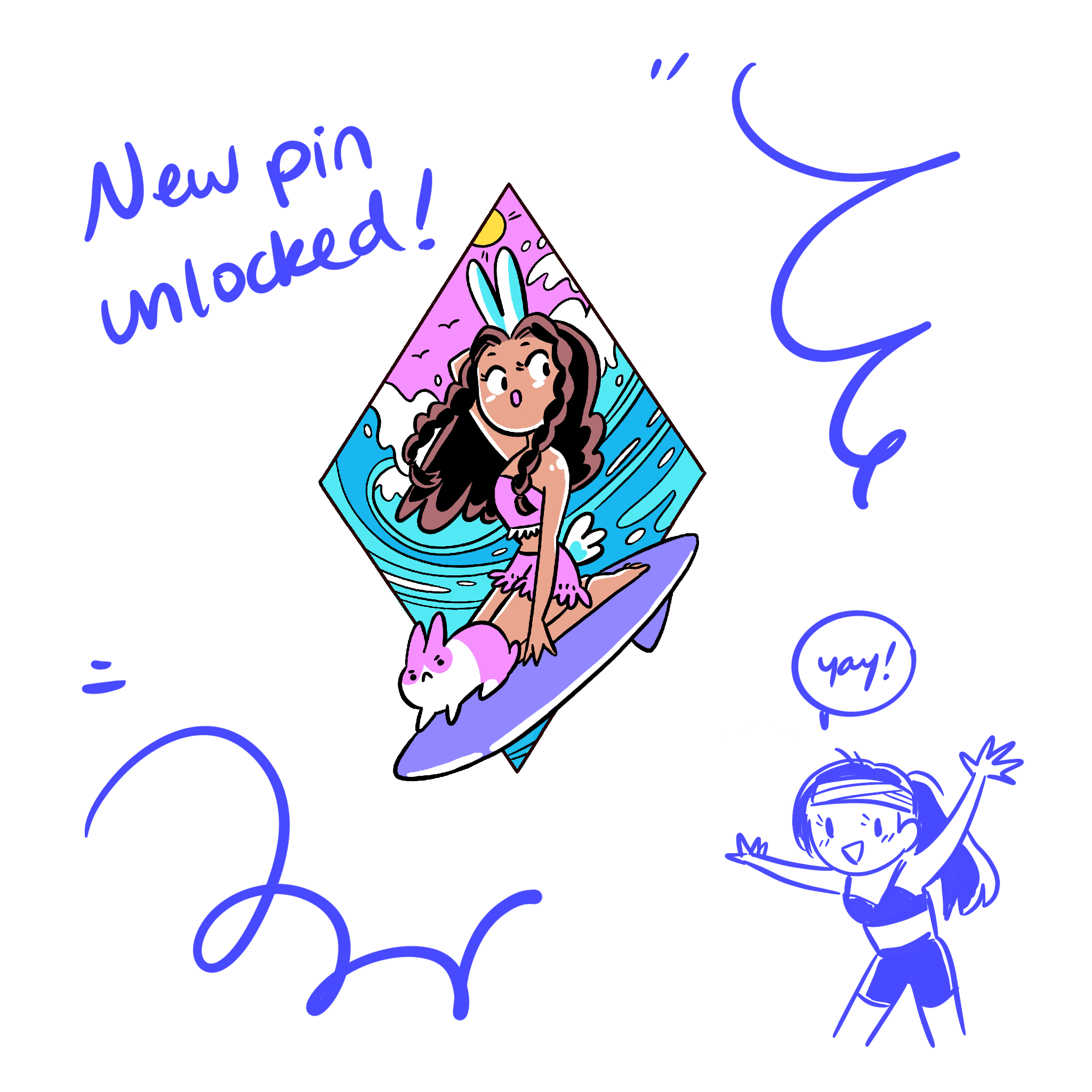 The Hunnie Bunnies Project Update: 3 Pins Pledge + New Pin UNLOCKED ...