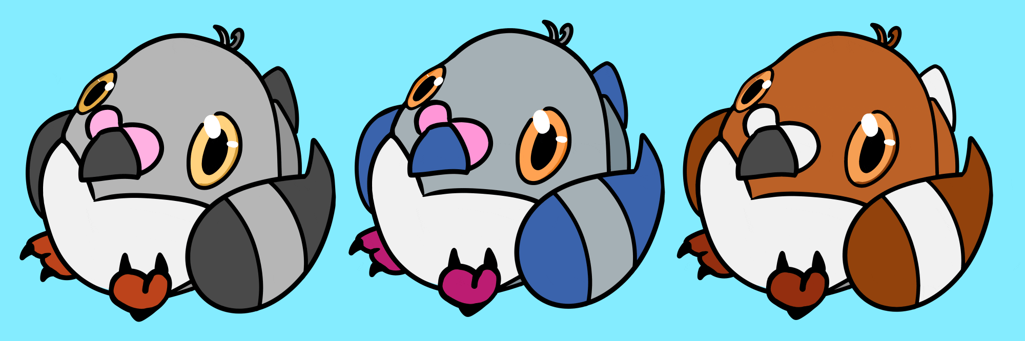 Brids of Australia Enamel Pins and Keychains! Project Update: Another ...