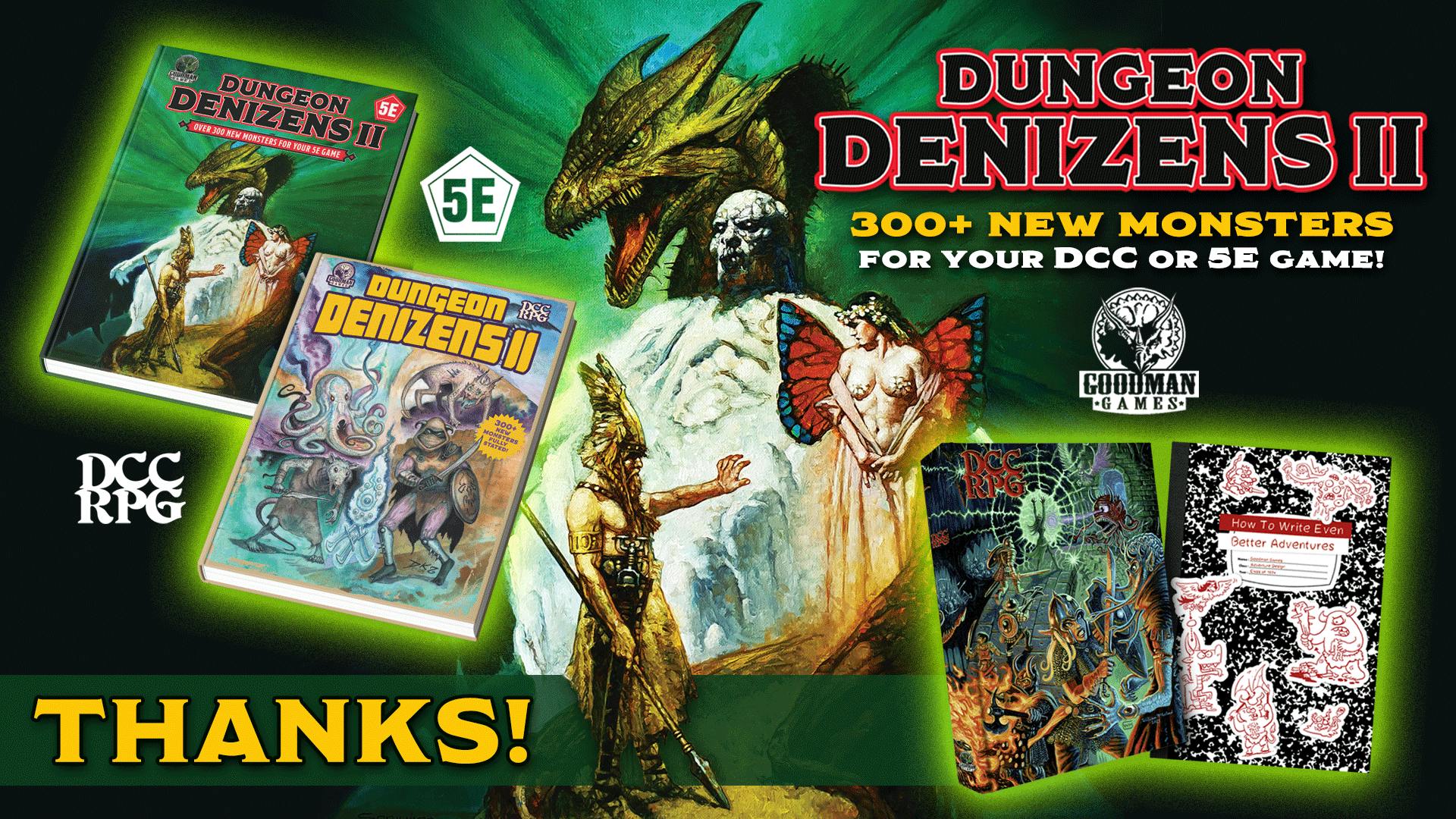 BIAB & DCC magic item book on Dungeon Denizens 2, How To Write Even ...