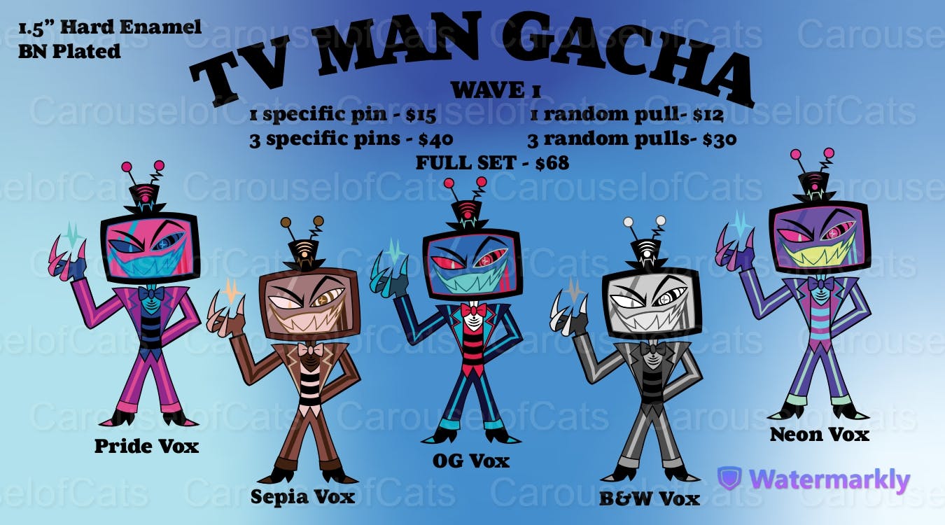 TV Overlord Gacha Wave 1! - BackerKit