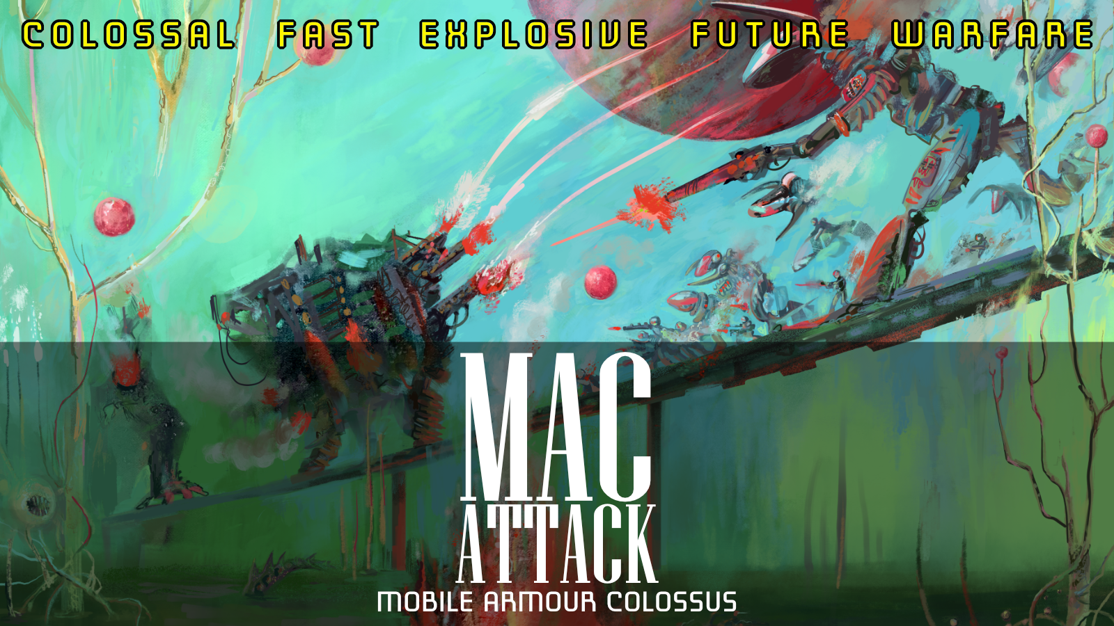 Small! and perfect! on MAC Attack - Sci-Fi Mecha Miniature Wargame ...