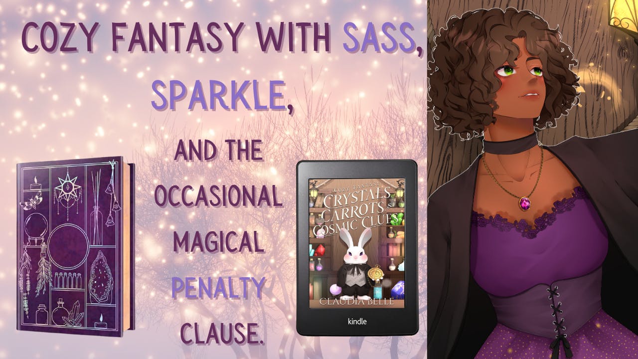 Crystals, Carrots & Cosmic Clues: Cozy Fantasy Series Project Update ...