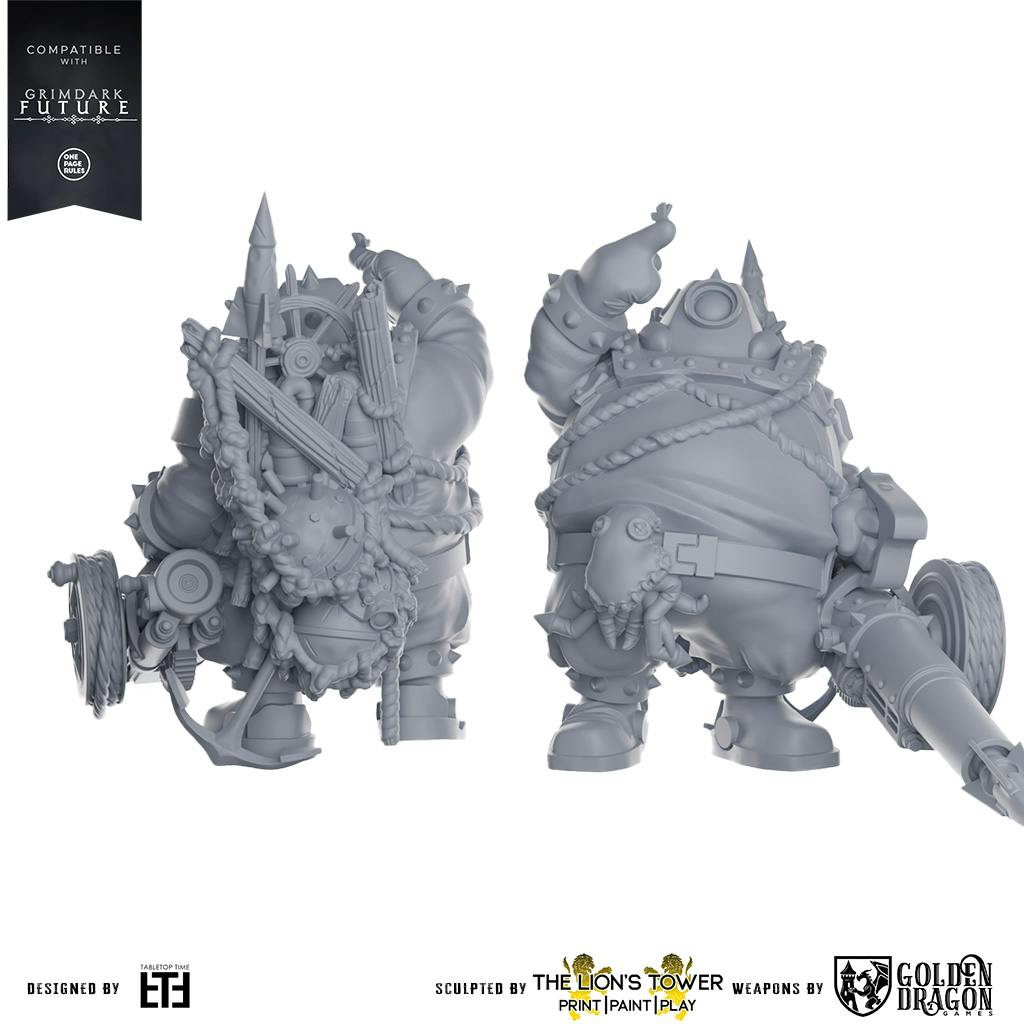 Kindred of the Abyss: 3D Printable Wargaming Miniatures Project Update ...