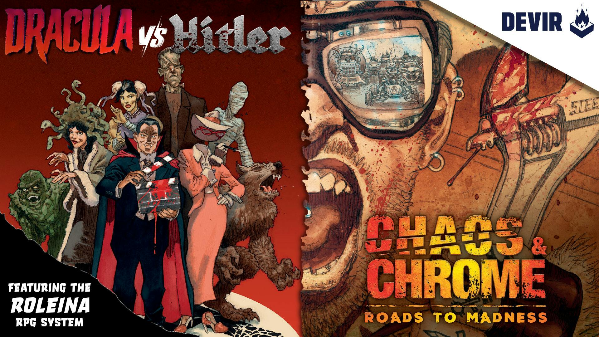 Dracula vs. Hitler and Chaos & Chrome - BackerKit