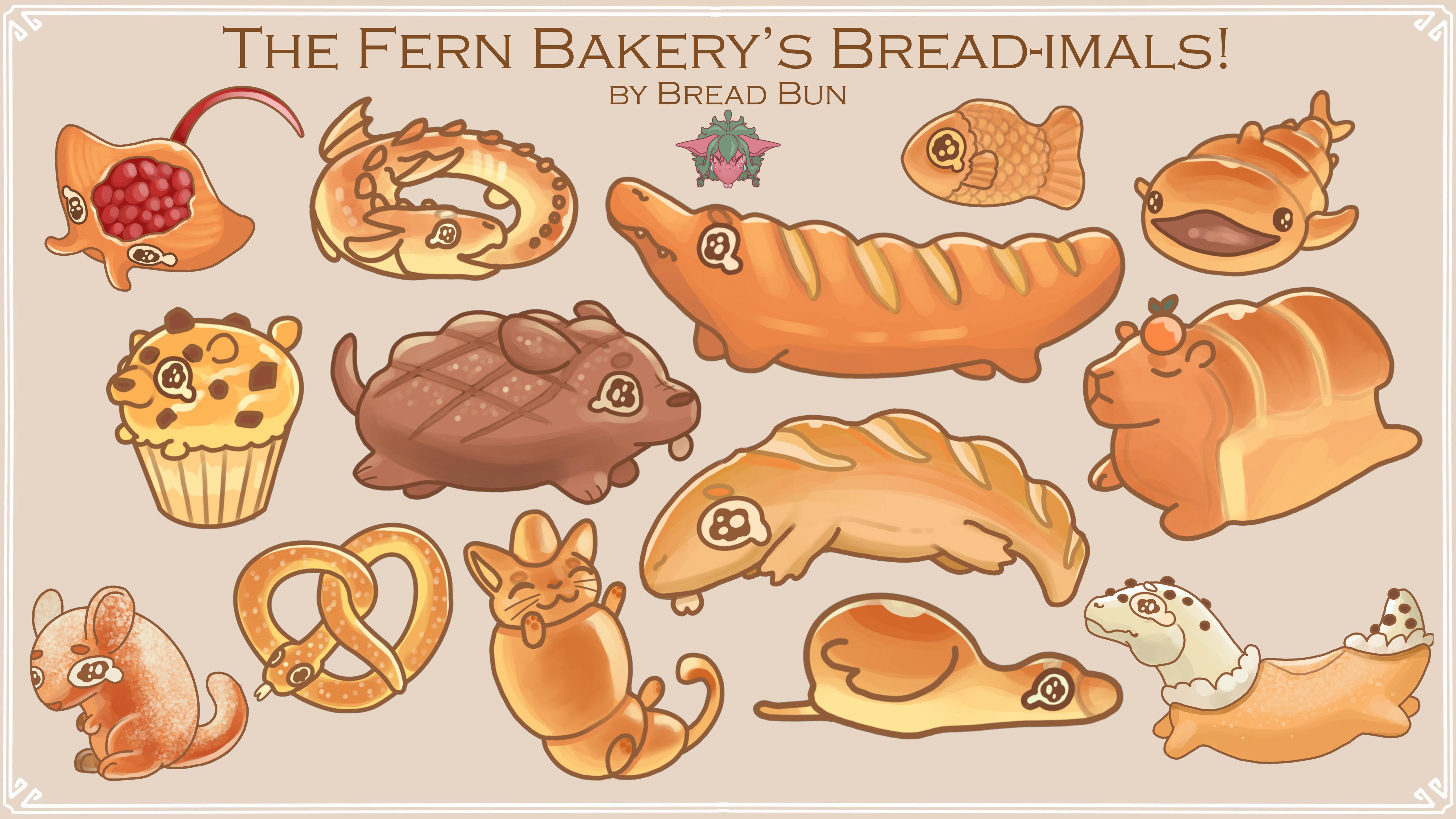 Fern Bakery's Animal Breads! - BackerKit