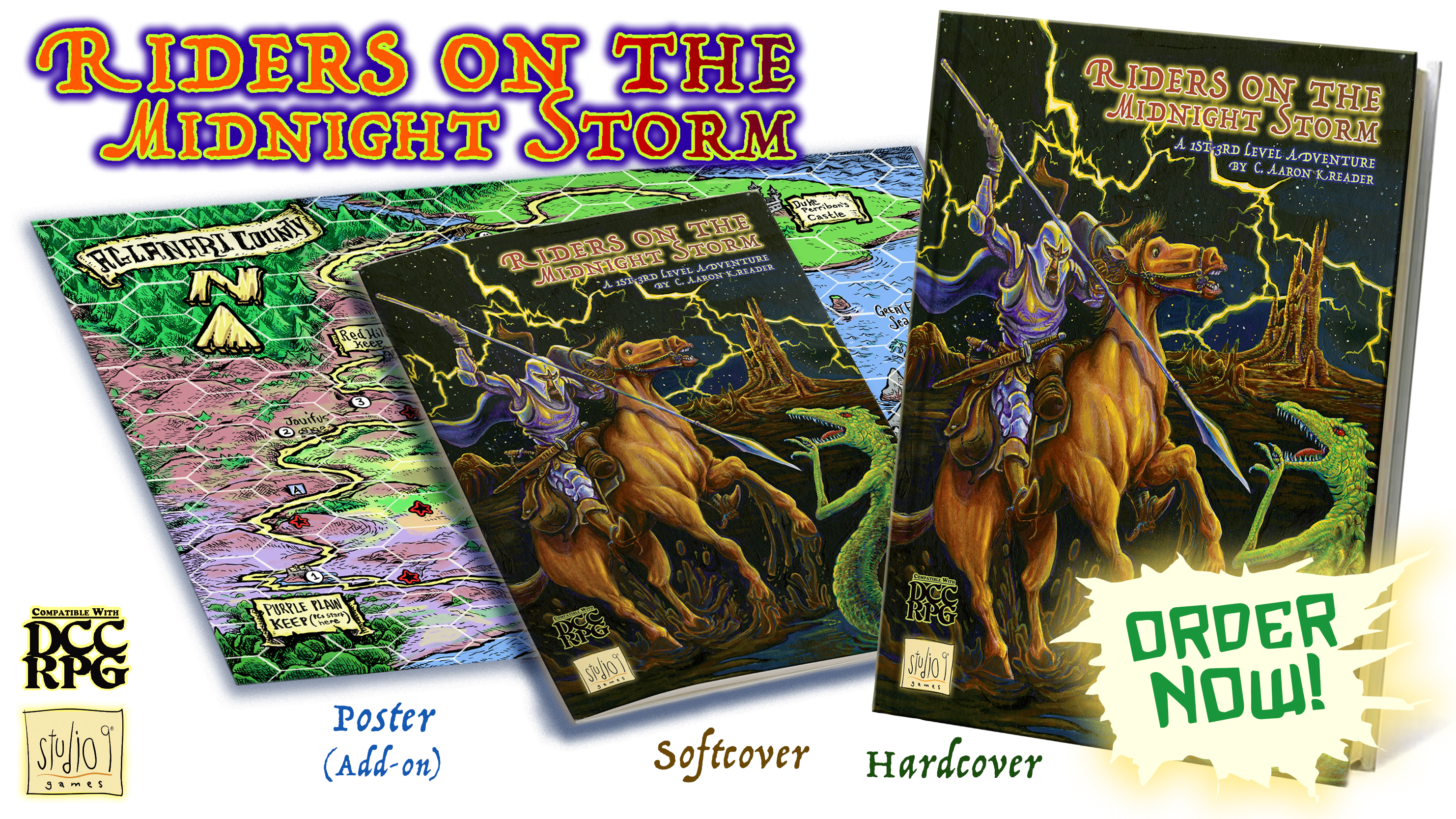 Riders on the Midnight Storm - BackerKit