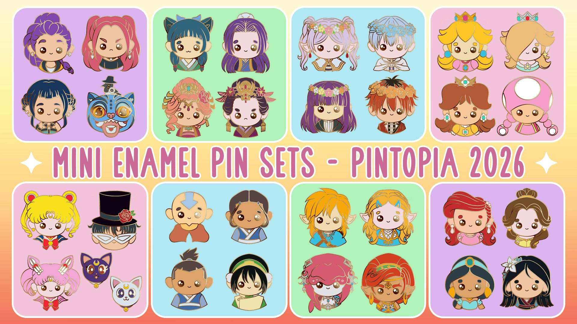 Launch Party | Mini Enamel Pin Sets Pintopia 2026 - BackerKit