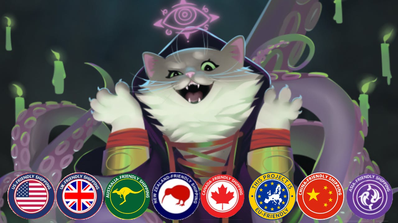 Doom Cat - spooky pins, plushies, and games! - BackerKit