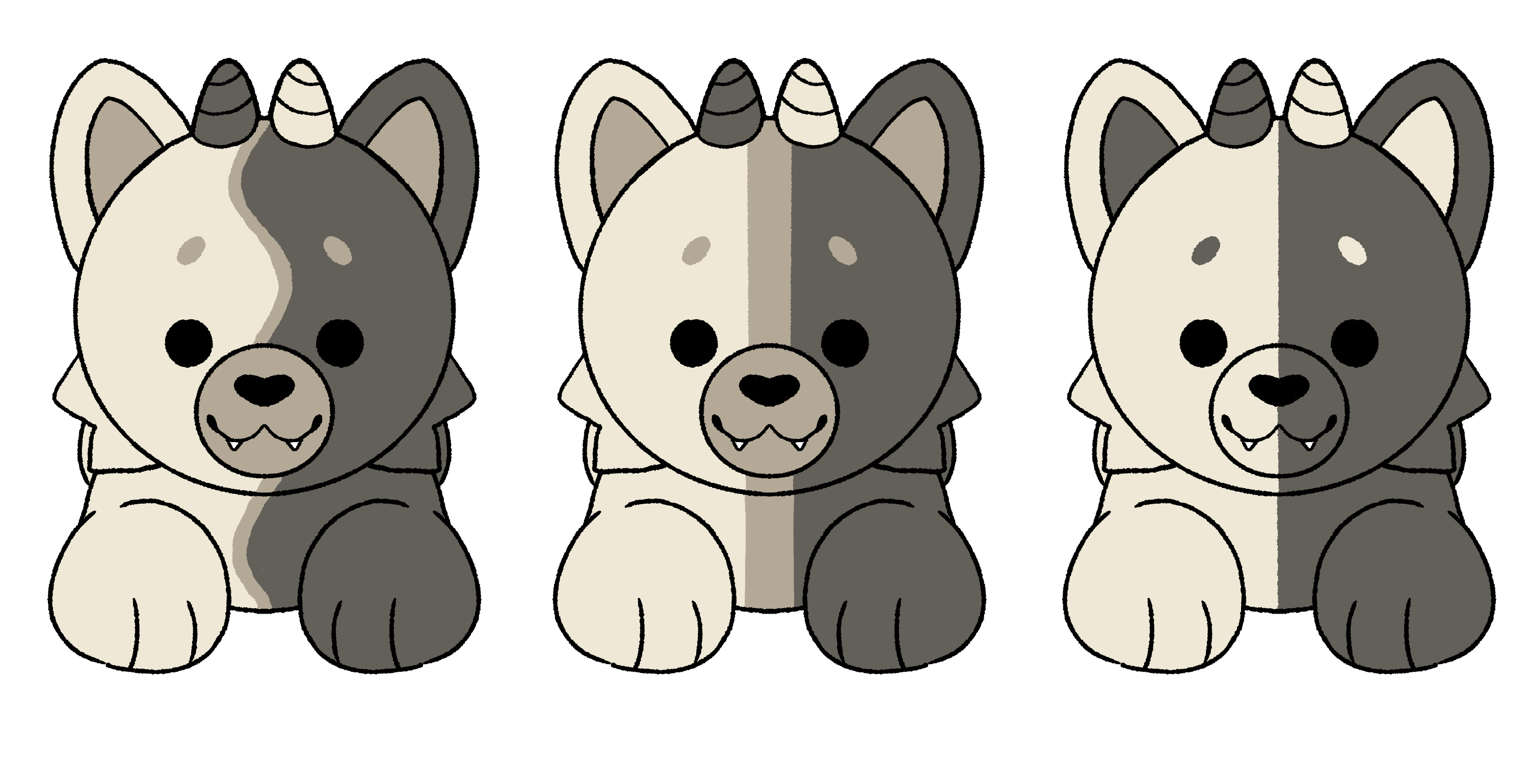 AuDHD creatures plushies + more! Project Update: em the bipolar chimera ...