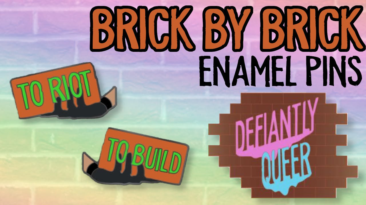 Brick by Brick - Pride Pins - BackerKit