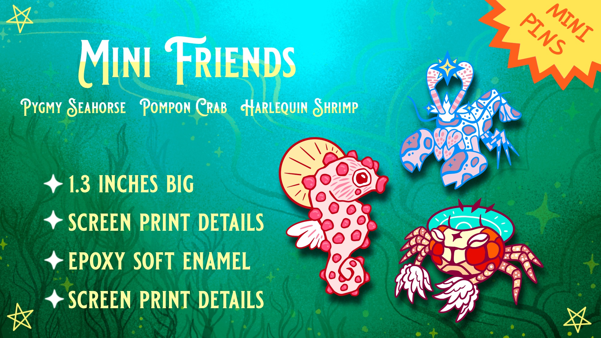 Celestial Ocean | An Original Sea Angel Pin Series Project Update ...