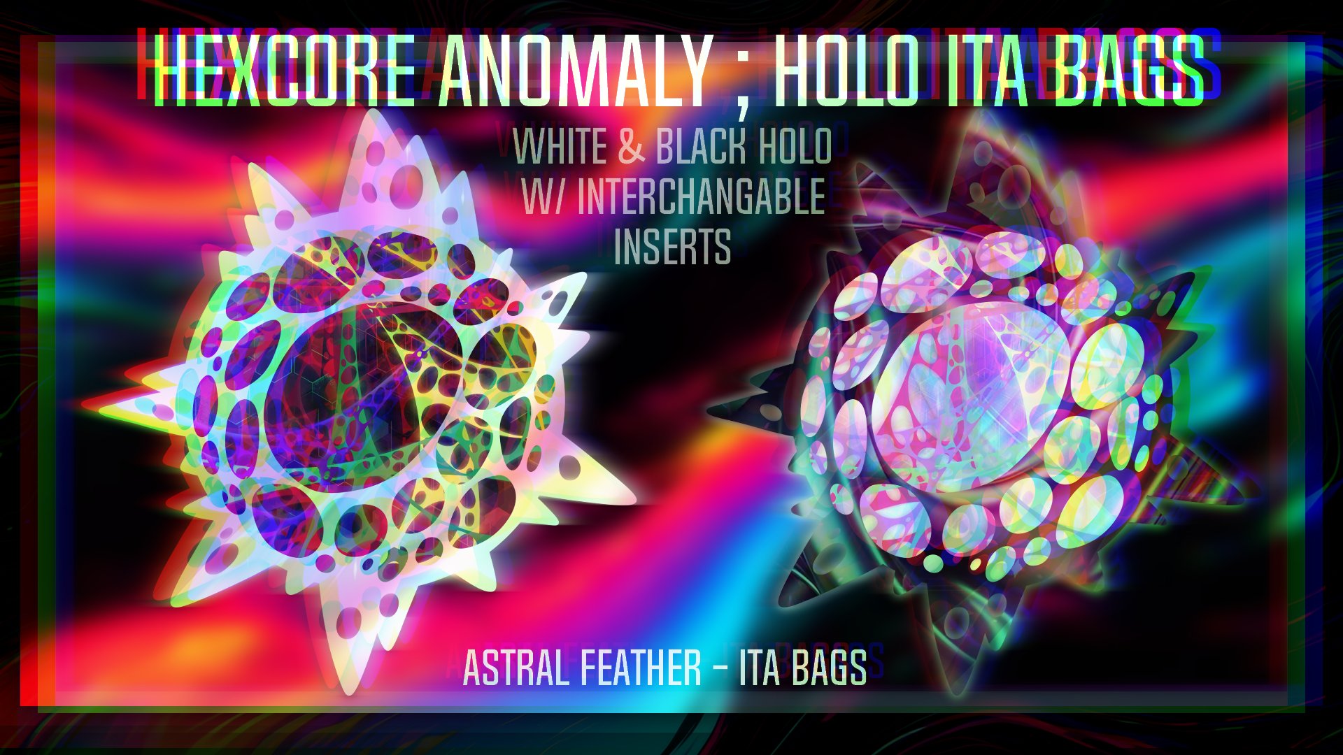 🪄 Arcane - Hexcore Anomaly ; Holographic Ita Bags 🪄 - BackerKit