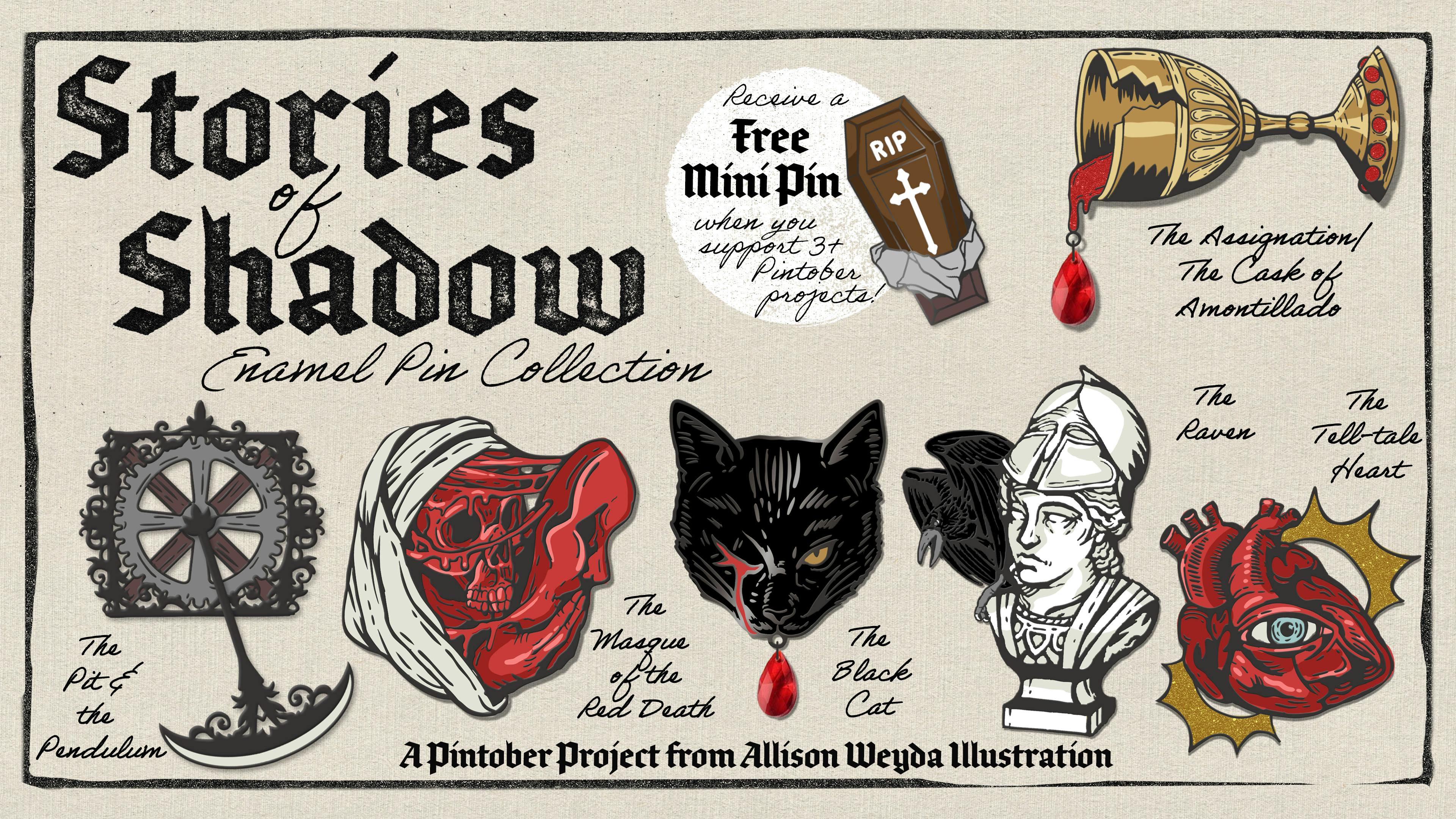 Stories of Shadow - A Pintober Project Project Update: Stories of ...