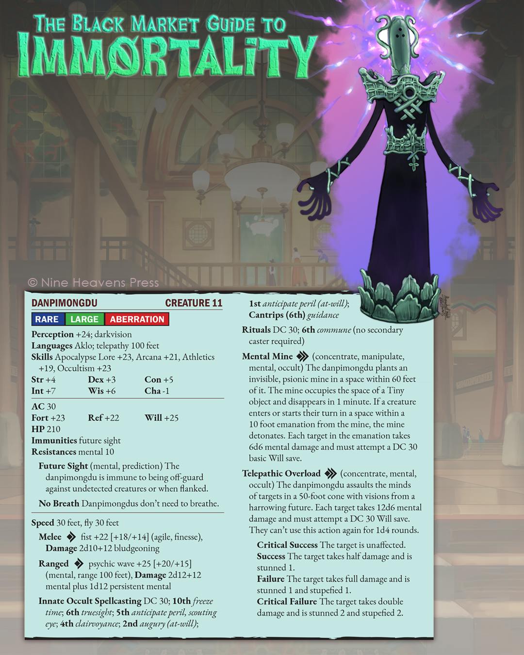 Black Market Guide to Immortality (A 5e/PF2e Sourcebook) Project Update ...