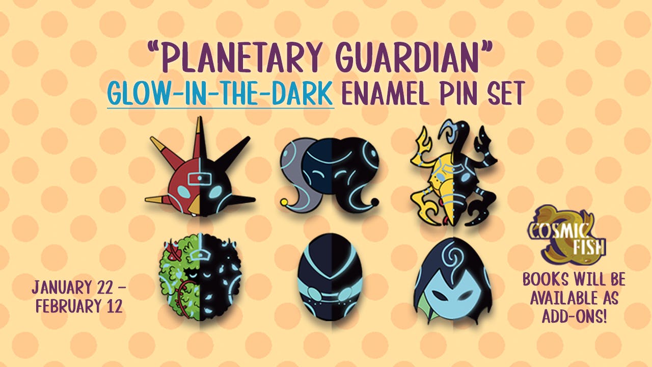 Planetary Guardian Enamel Pin Set - BackerKit