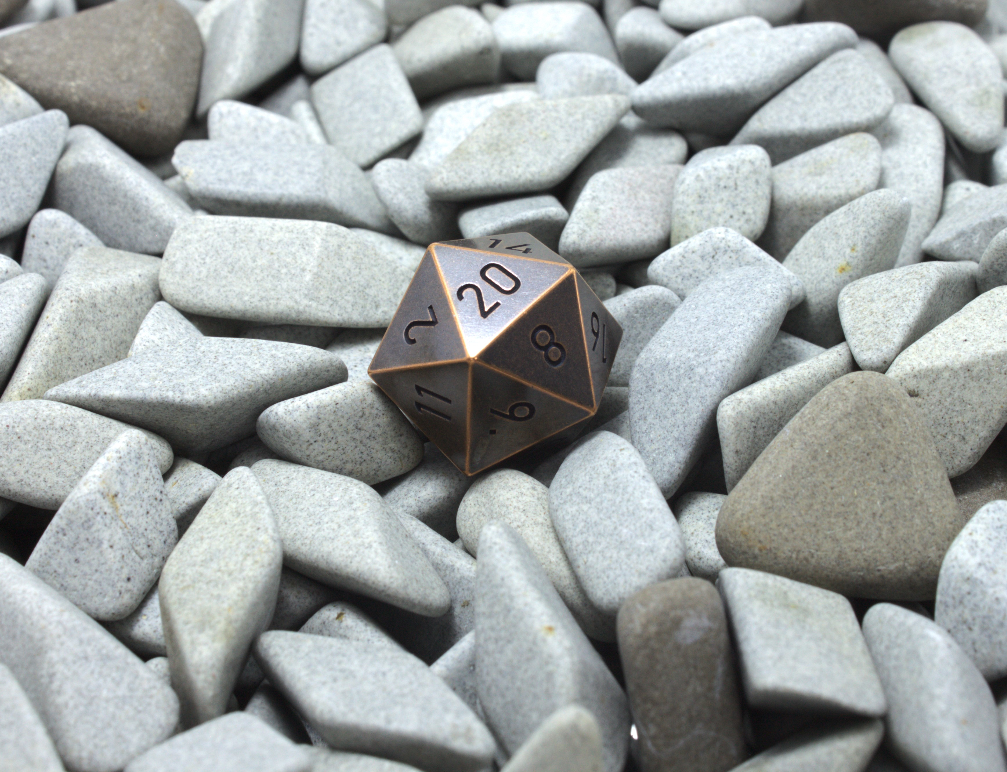 Copper D20 Dice Project Update: Fully fulfilled! - BackerKit