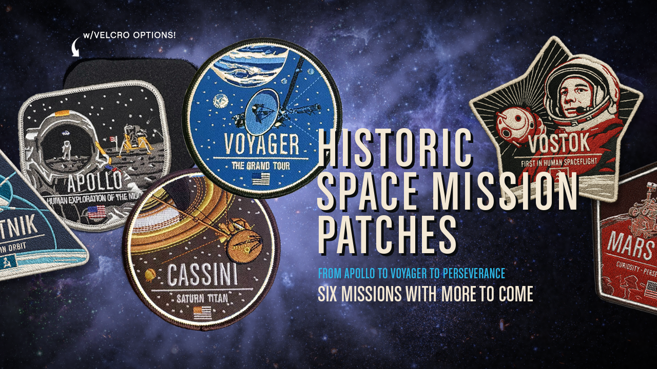 Space Exploration Mission Patches - BackerKit