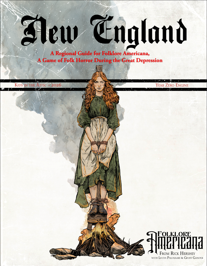 Folklore Americana - The Tabletop Roleplaying Game Project Update ...
