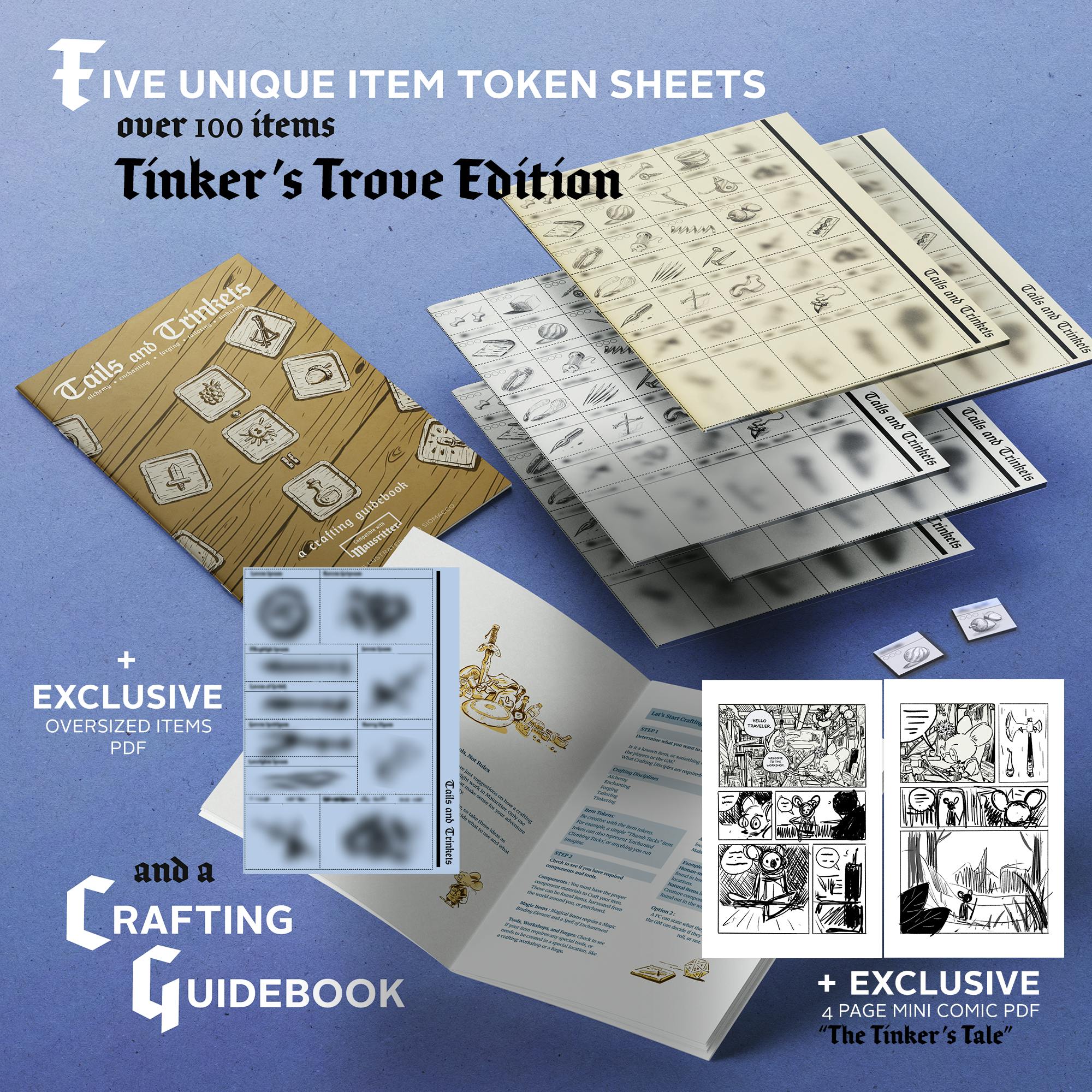 "Tinker's Trove Edition" - for the Master's of the Craft | Mausritter - Tails and Trinkets ...