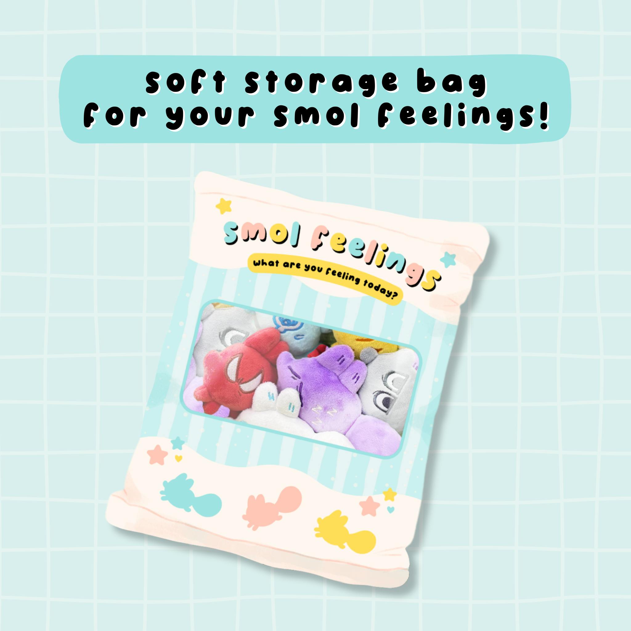Smol Feelings - Mood Plush Keychains by Anxiety Fox! Project Update ...