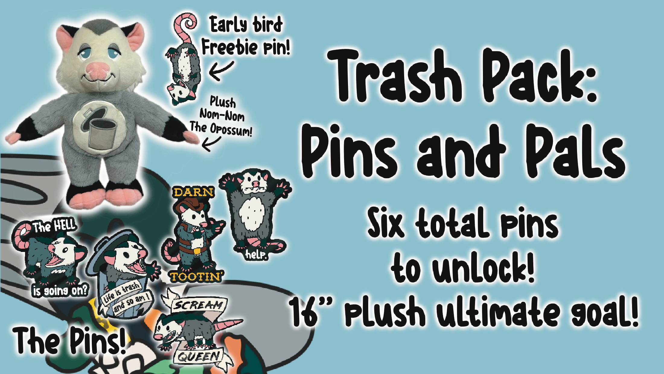 Trash Pack: Pins and Pals - BackerKit