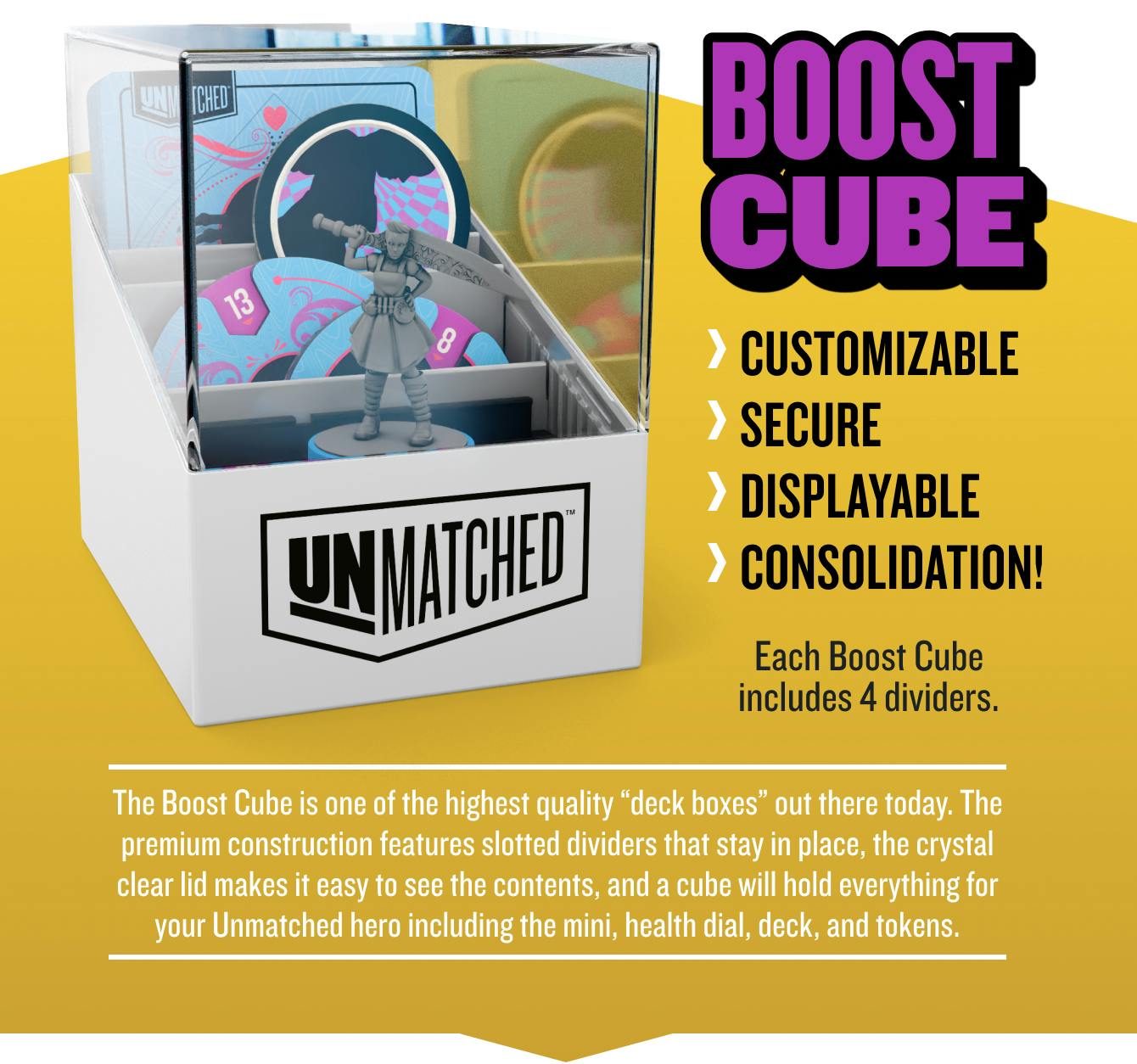 Unmatched: Storage and Accessories - BackerKit