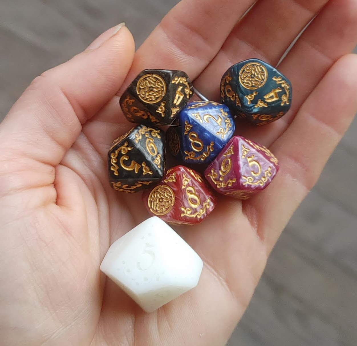 Ars Magica Definitive Edition Project Update: Ars Magica Dice Samples ...