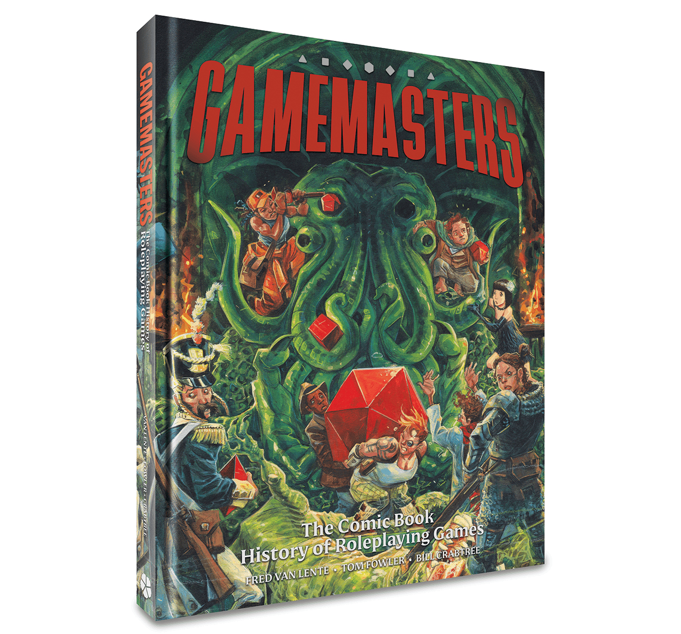 Get Ready for GAMEMASTERS: The Comic Book History of Roleplaying Games.