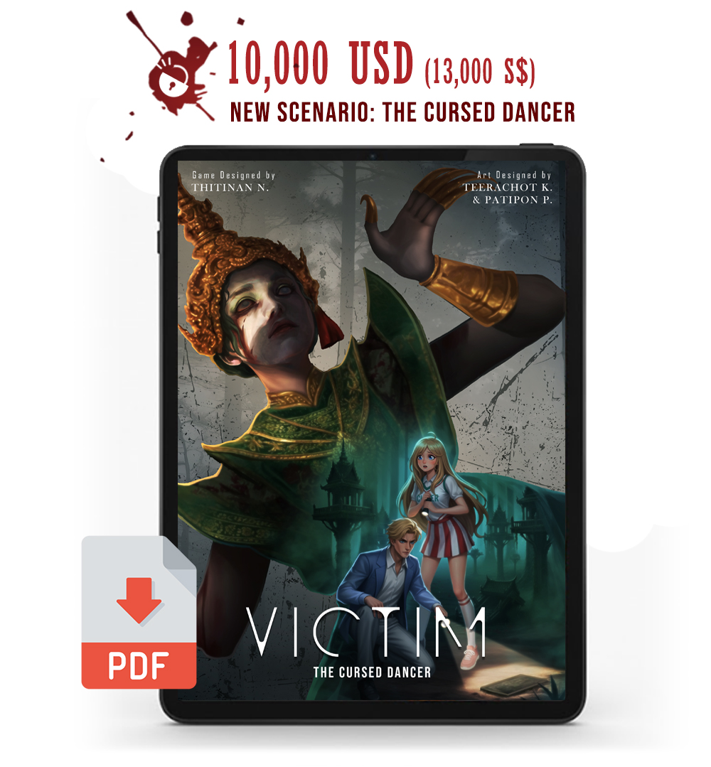 Victim: The Roleplaying Game Project Update: 🎉 Stretch Goal Unlocked ...